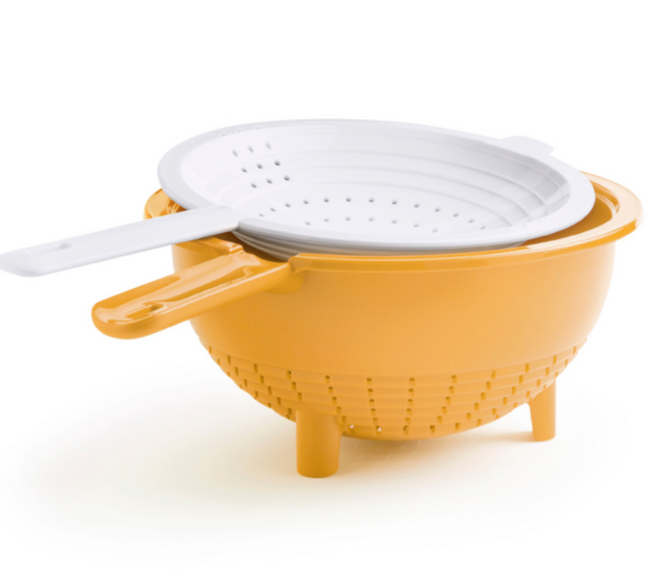 Dubbel vergiet – Tupperware Stockverkoop